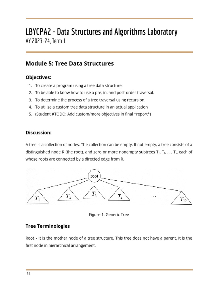 Tree Data Structures Programming Guide | PDF | Algorithms And Data ...