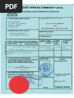SADC - FORM - Certificate of Origin - Sample 21 - 699943 | PDF