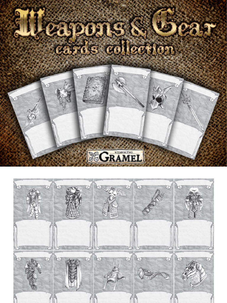 Weapons and Gear-Final | PDF