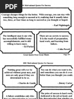 100 Motivational Quotes | PDF