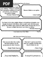 100 Motivational Quotes | PDF