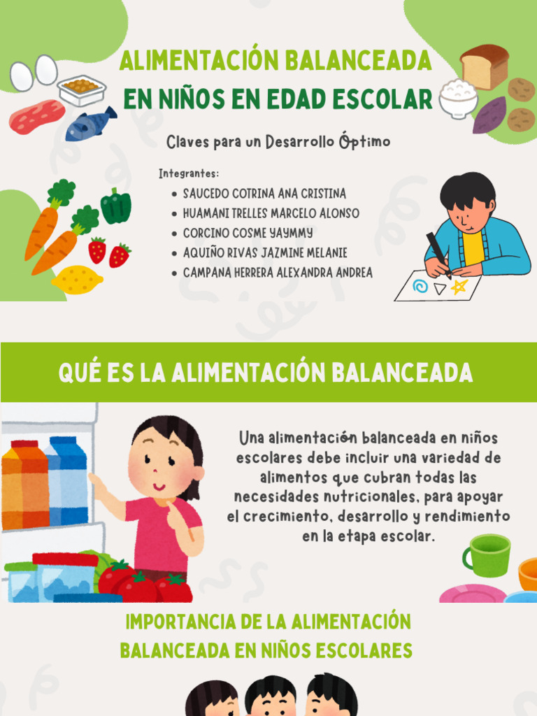 Alimentación Balanceada | PDF | Alimentos | Nutrición