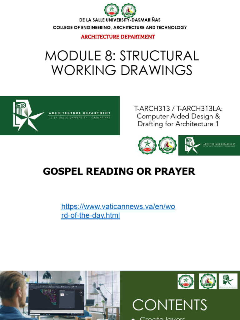 Cadd1 Module 8 | PDF | Beam (Structure) | Structural Engineering