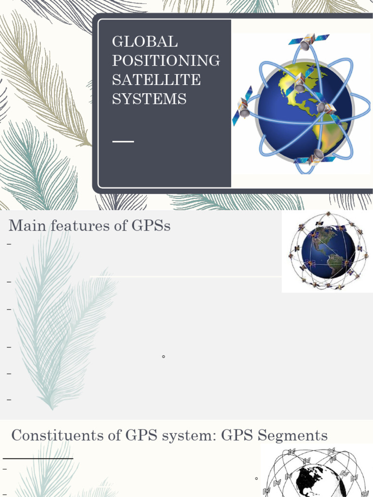 Global Positioning Satellite System | PDF | Global Positioning System | Telecommunications ...