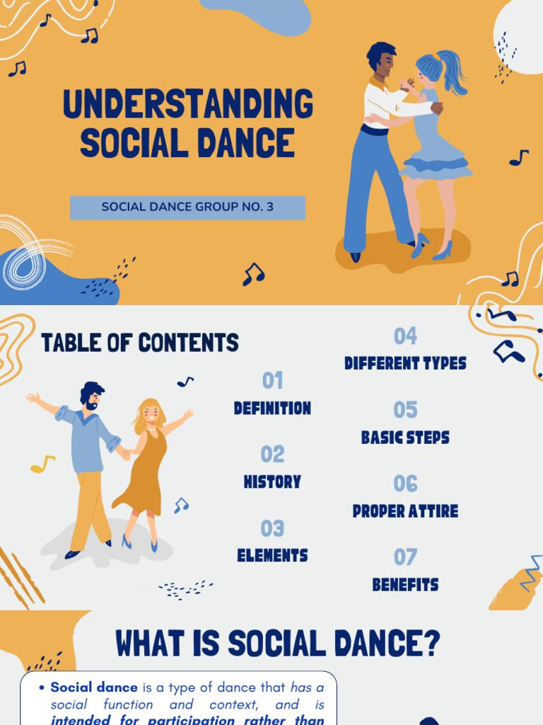 Social Dance: History, Types, and Benefits | PDF | Dances | Ballroom Dance