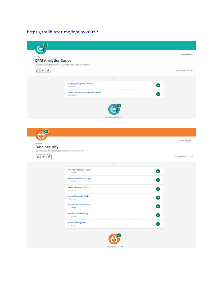 Salesforce Cousera Assignment Week3 | PDF