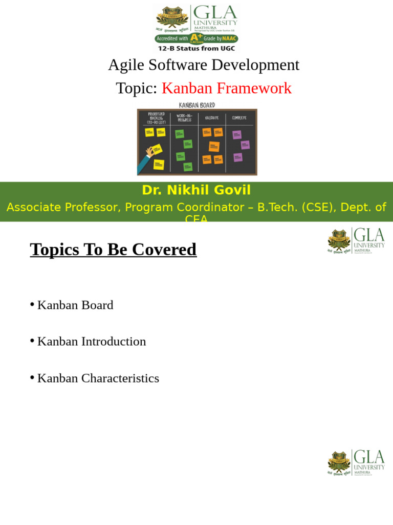 Kanban Framework | PDF | Agile Software Development | Computing