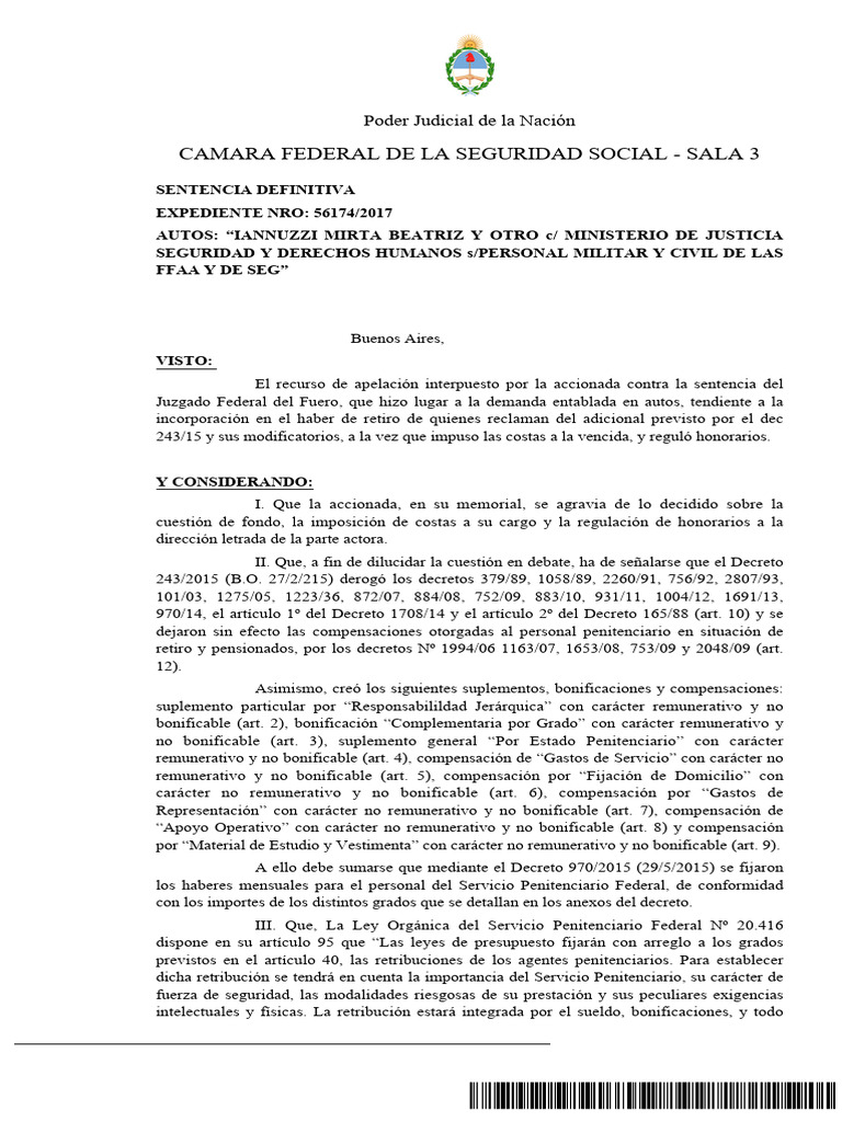 Fallo | PDF | Policía | Sentencia (ley)