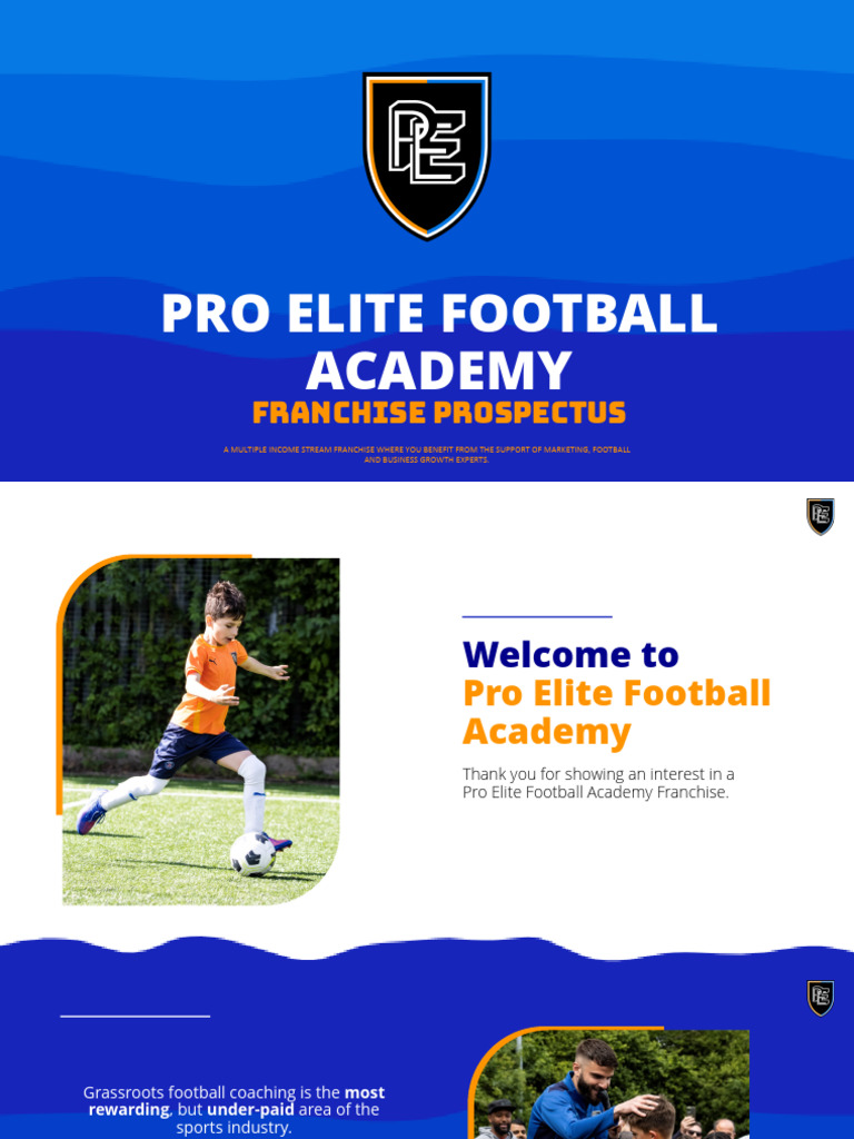 Franchise Prospectus Pro Elite Football Academy | PDF | Business ...