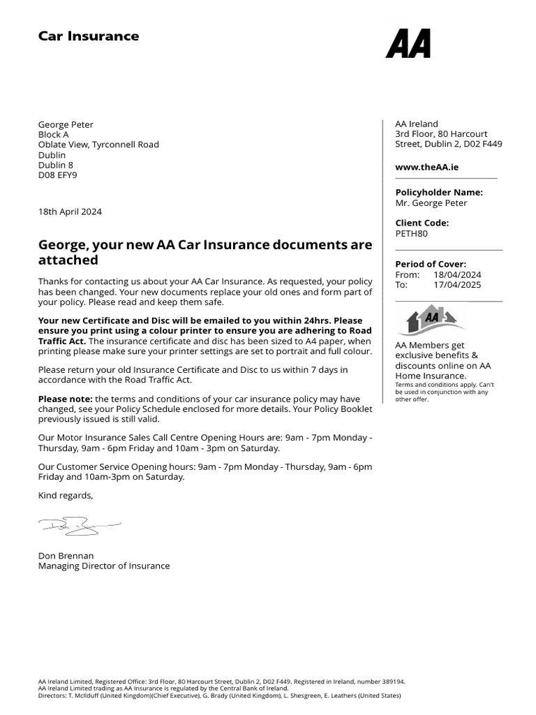 YourDocuments Unlocked | PDF | Driving | Insurance