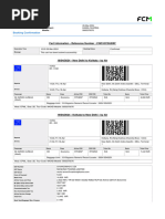 IndiGo Flight Ticket Sample 2025 | PDF