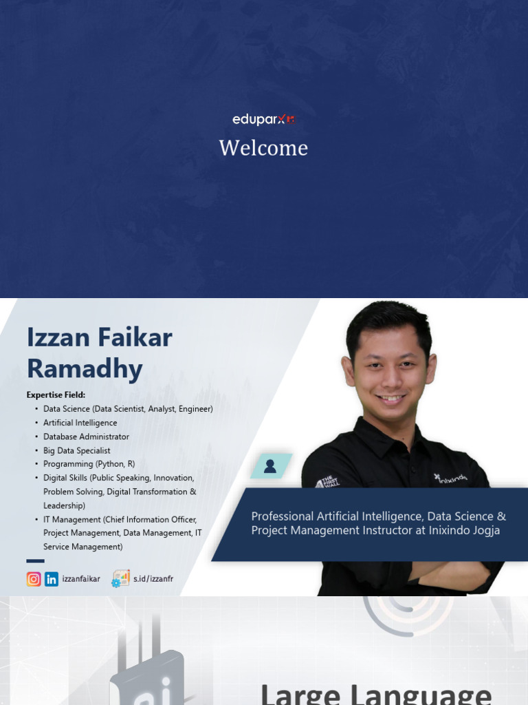 Izzan Faikar Ramadhy: AI & Data Science | PDF
