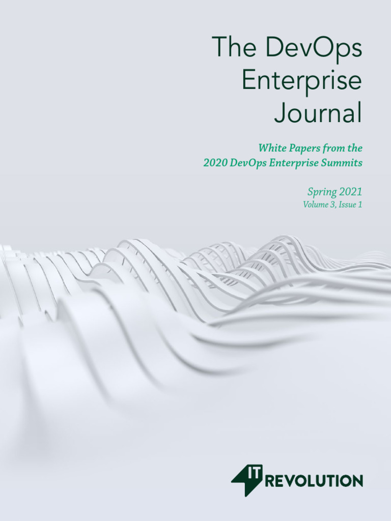 2021 V3 I1 Spring DOES2020Papers DIGITAL | PDF | Agile Software Development | Goal