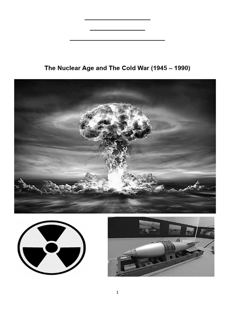 Gr9 - T2 Hist Learner Booklet - Nuclear Age and Cold War | PDF | Cold ...
