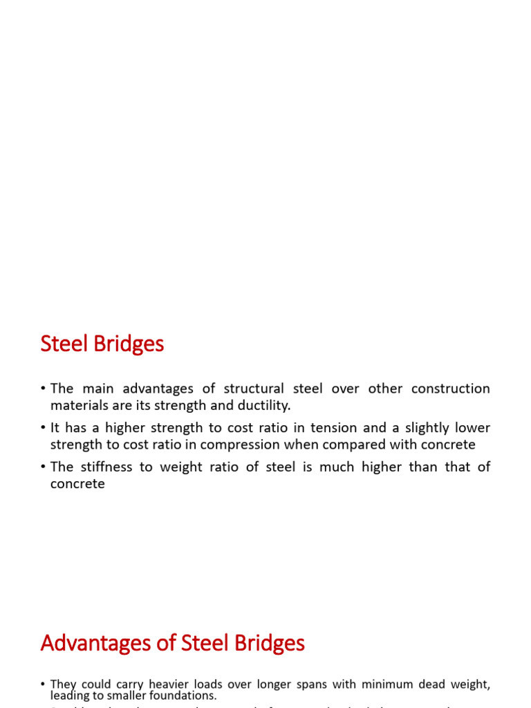 Unit 3 Steel Bridge - 13092024 | PDF | Bridge | Buckling