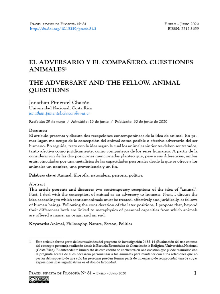 El Adversario y El Compañero. Cuestiones | PDF | Toreo | Metafísica