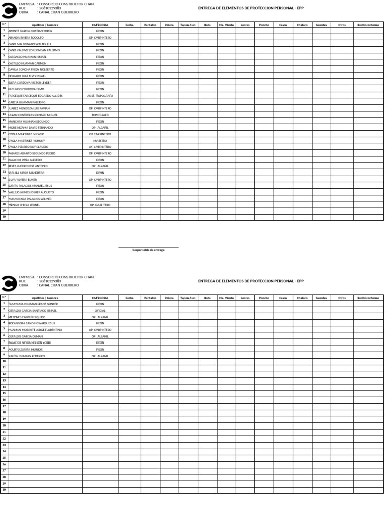 Entrega de Epps | PDF