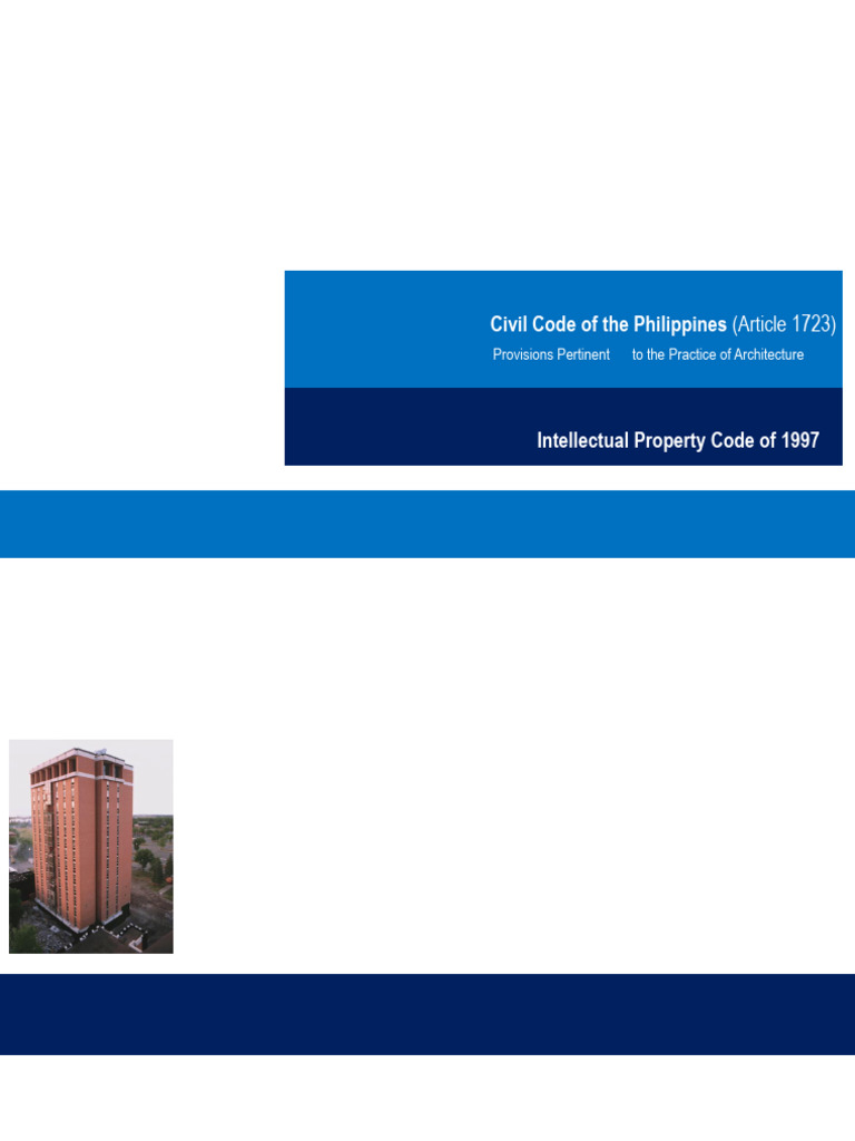 RA386 RA 8293: Civil Code of The Philippines | PDF