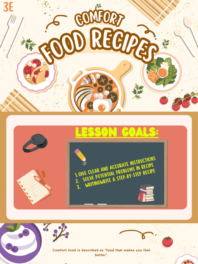Cream Illustrative Food Journal Presentation | PDF