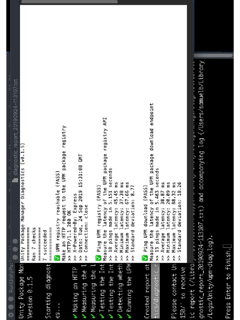 Upm Network Diagnostics - PNG | PDF
