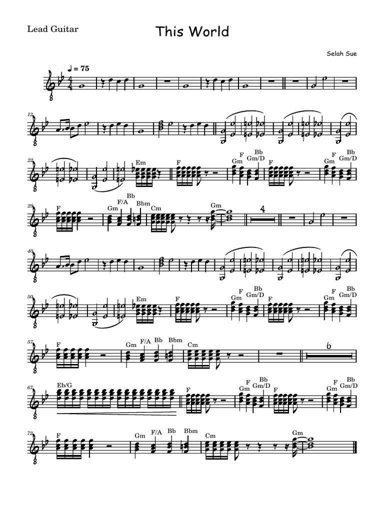 This World-Lead Guitar | PDF