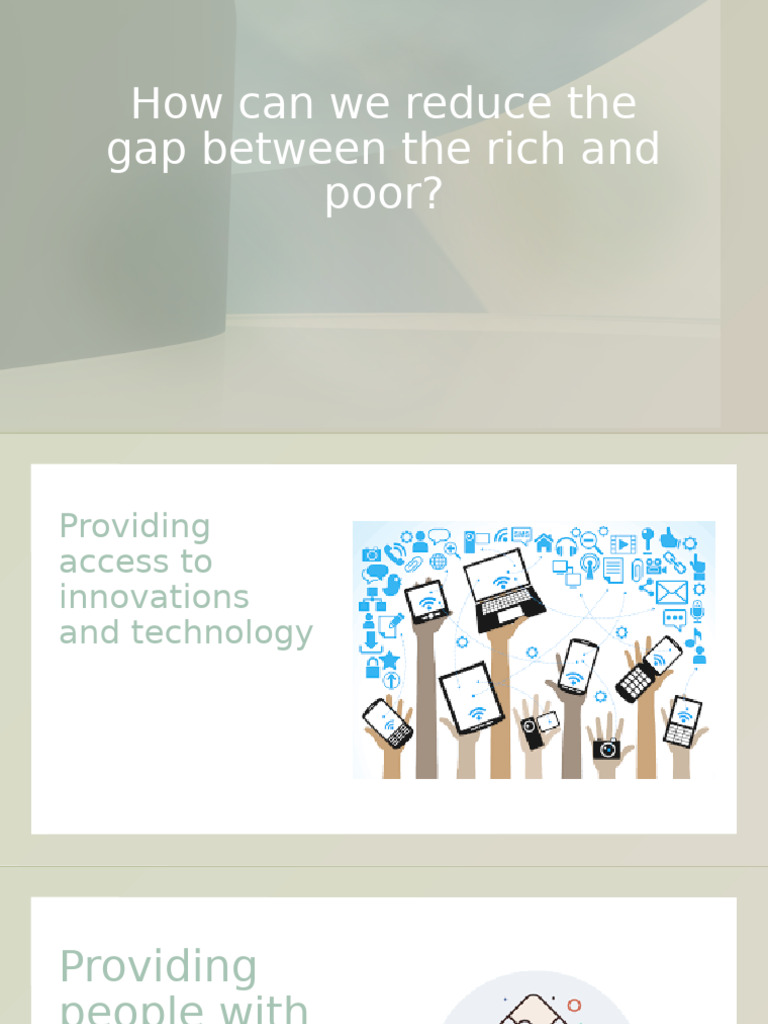 How Can We Reduce The Gap Between The | PDF