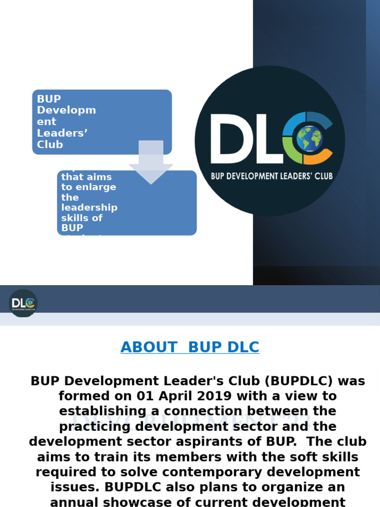 Bup DLC Devcruitment 4.0 | PDF