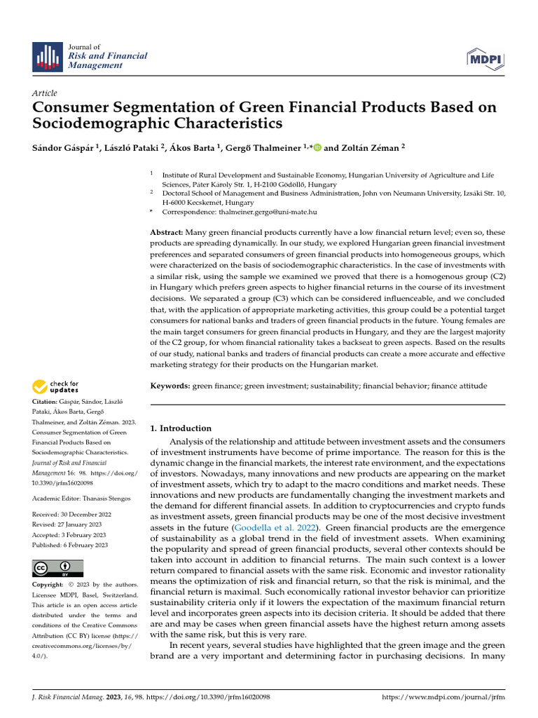 FYP2 | PDF | Sustainability | Consumption (Economics)