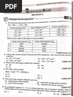 Class 12 Chemistry CBSE PYQ Chapter Wise Topic Wise | PDF | Reaction ...