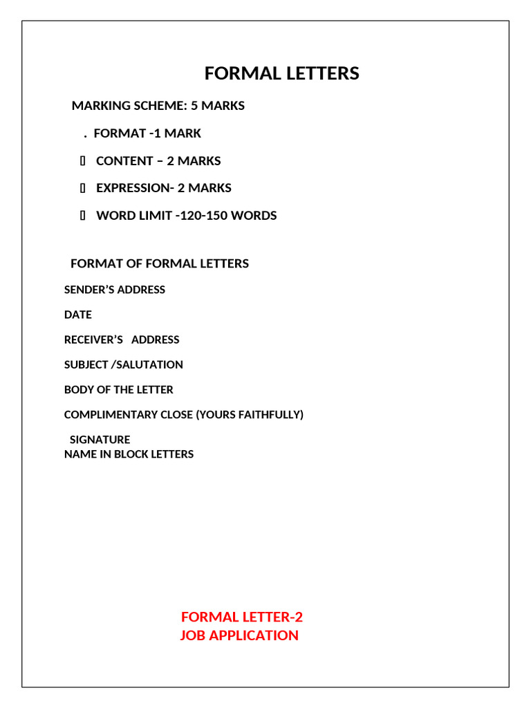 Class 12 Job Application | PDF