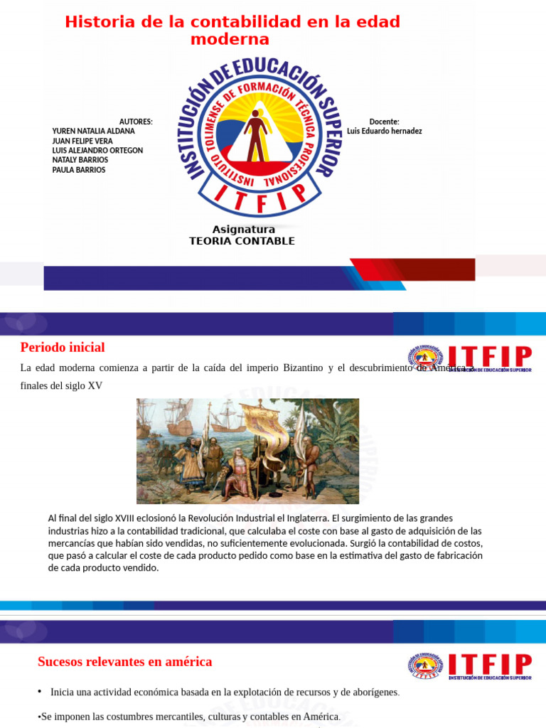 Evolución de la Contabilidad Moderna | PDF | Contabilidad | Contador