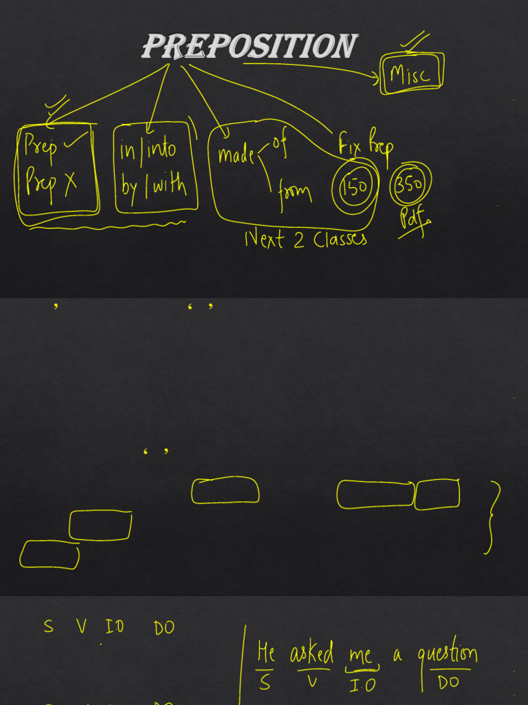 REXODAS Lecture 46 Preposition Part 3 PDF Join @rexodas2023 | PDF | Language Families | Languages