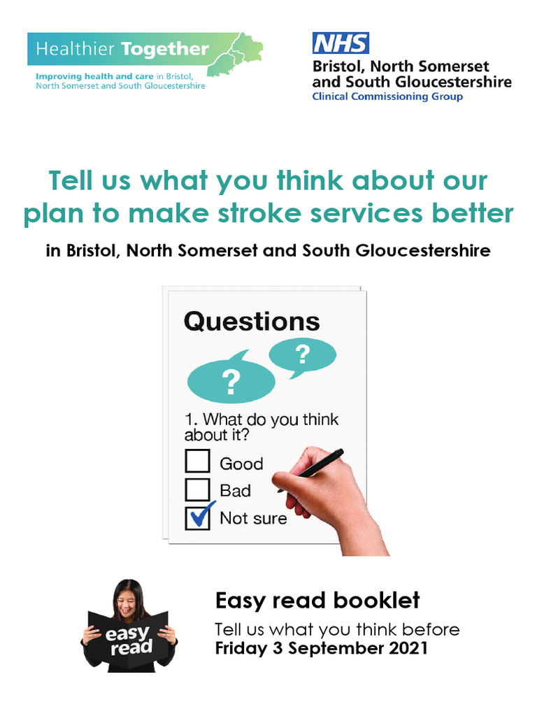 Easy Read Questionnaire | PDF | Health Care