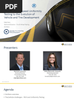 Tire Uniformity Training Overview | PDF | Wheel | Tire