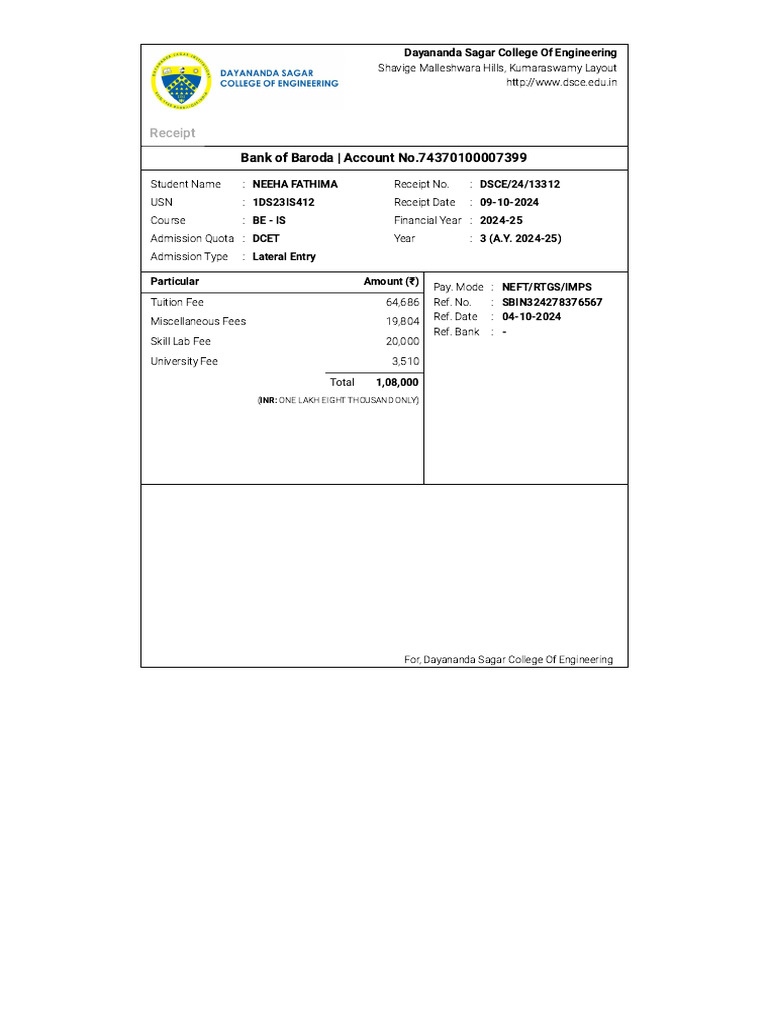 Dsce 24 13312 | PDF