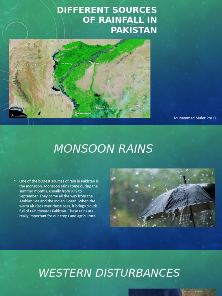 Rainfall Sources | PDF