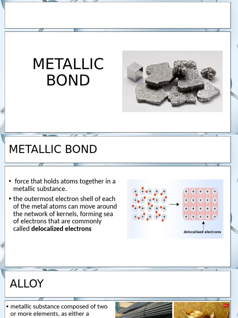 (Done) Metallic Bond | PDF