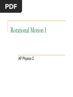 Rotational Motion Class 11th IITJEE | PDF | Rotation | Torque