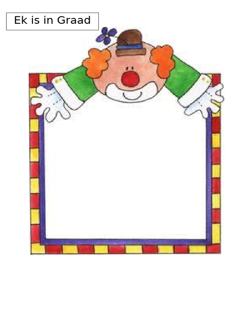 Ek Is in Graad R en Wat Ek Die Vakansie Gedoen Het | PDF