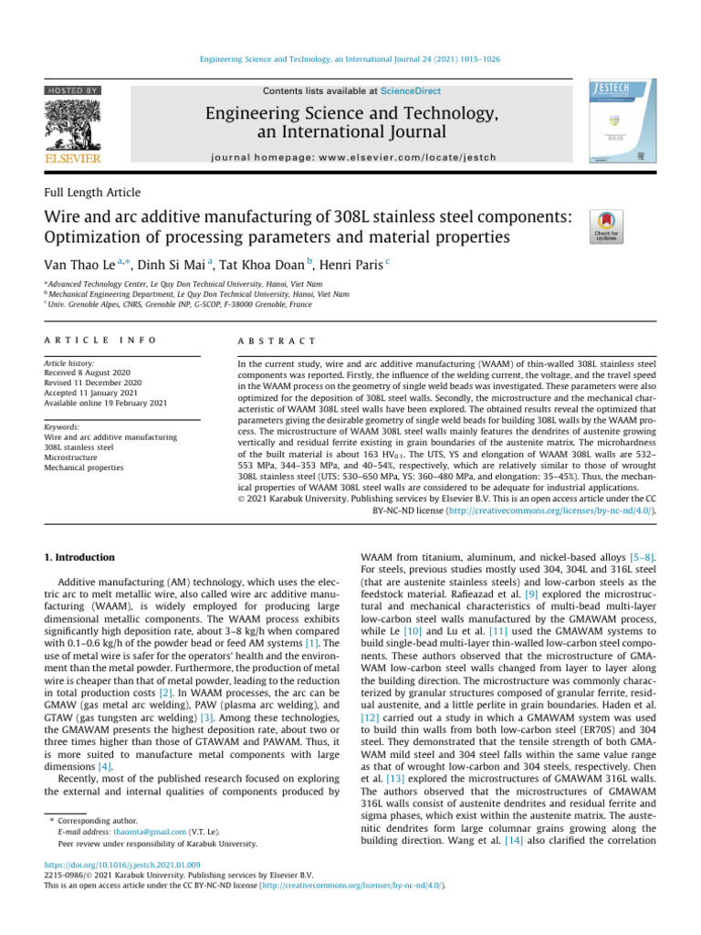 308L Optimization Imp | PDF | Welding | Construction