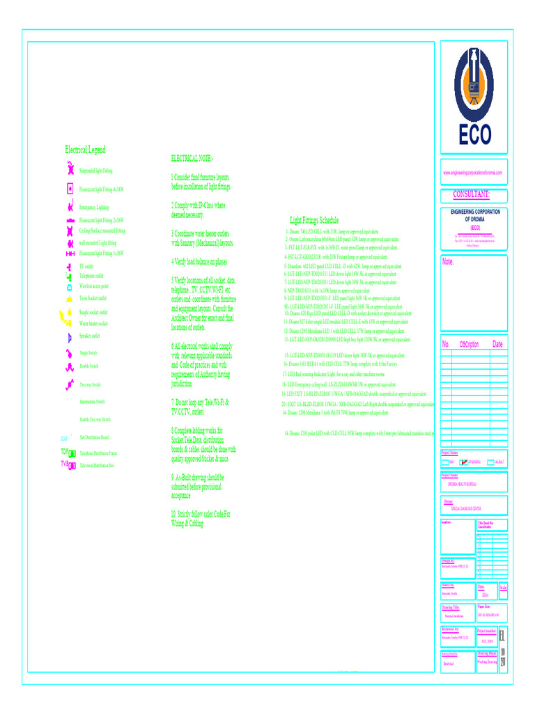 SEBETA G+3 EL .DWG 777777-Layout10 | PDF | Electrical Engineering ...