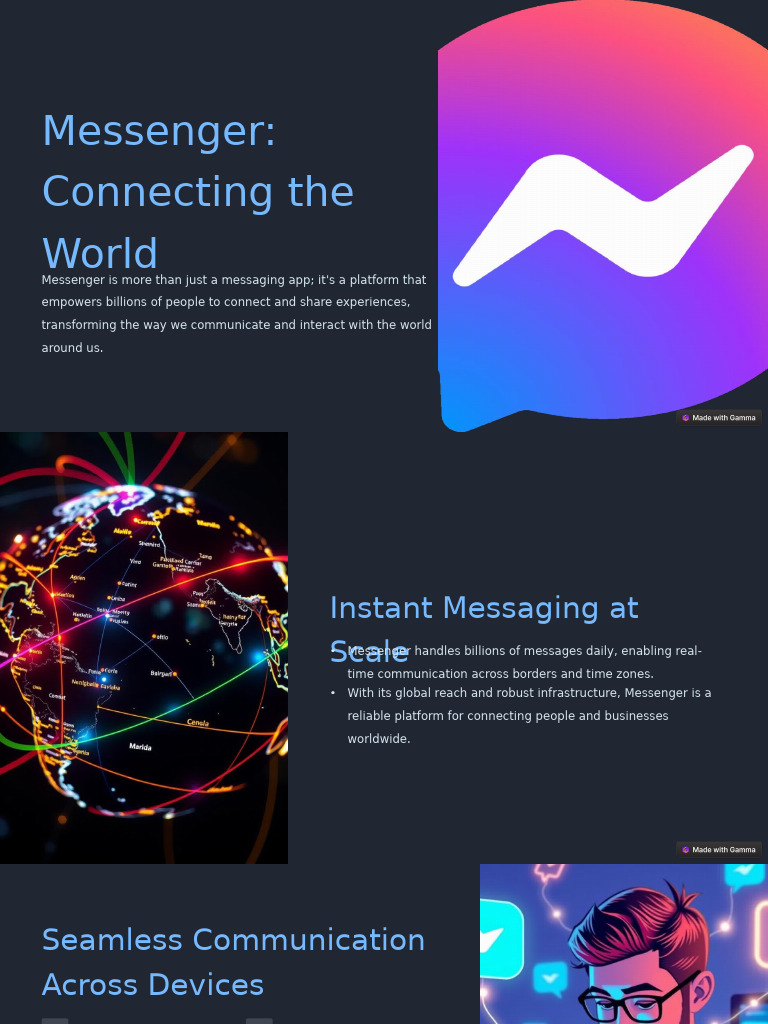 Messenger Connecting The World | PDF | Instant Messaging | Cyberspace