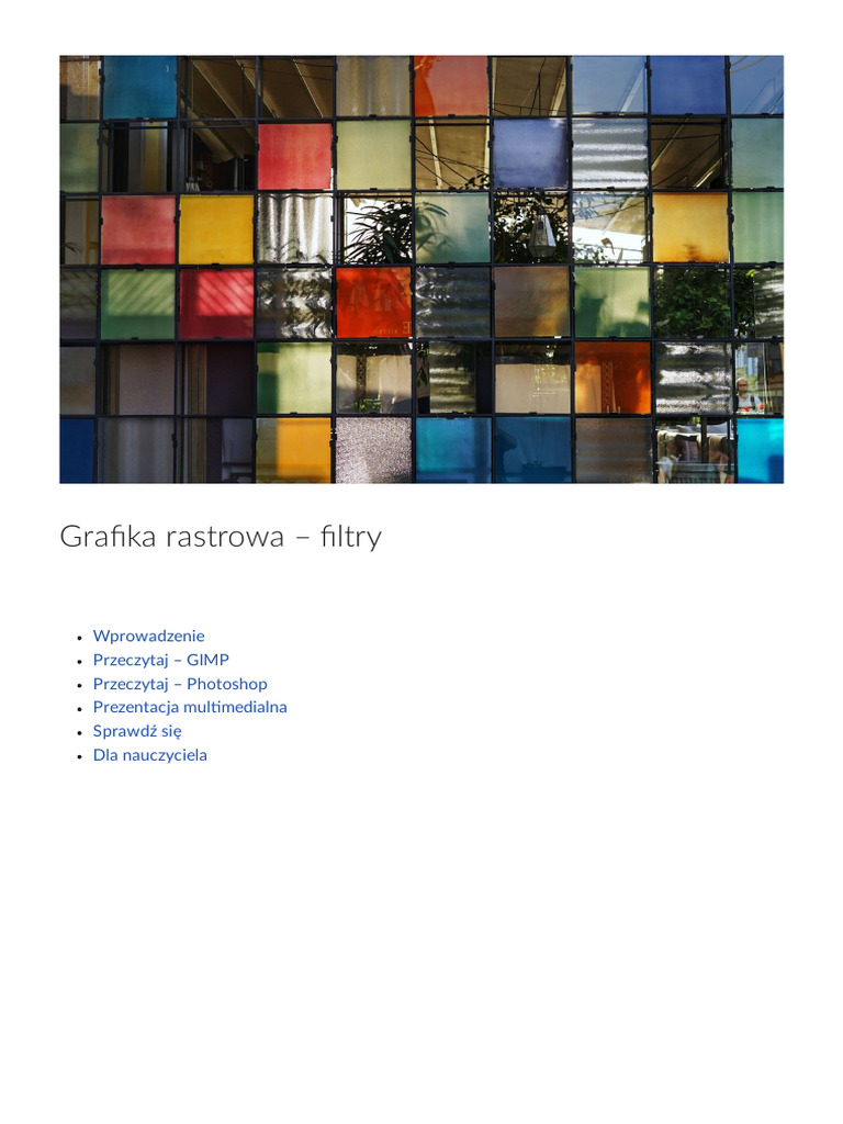Grafika Rastrowa | PDF