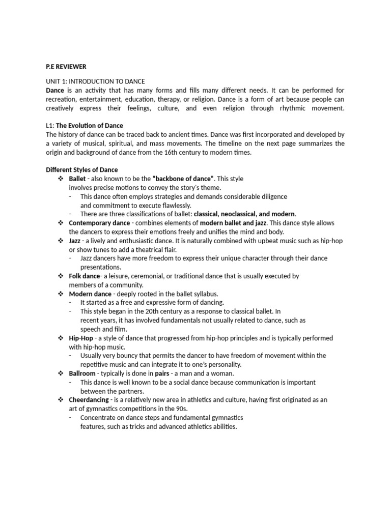 Perdev PT | PDF | Dances | Choreography