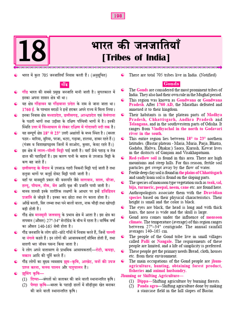 Chapter18 TribesofIndia575980 | PDF