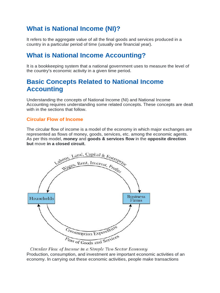 9 NATIONAL INCOME Part 3 | PDF | Gross Domestic Product | Measures Of ...