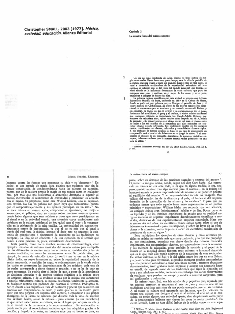 Christopher Small | PDF