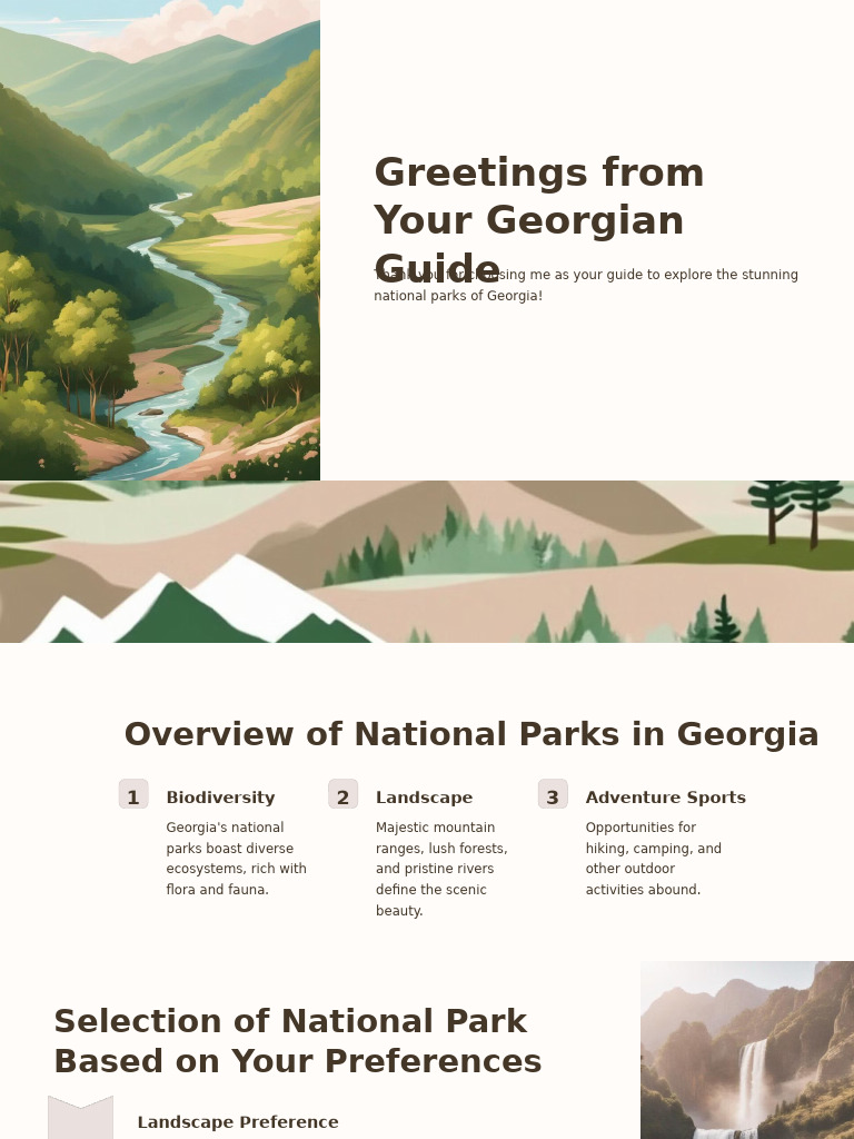 Georgia's National Parks Guide | PDF