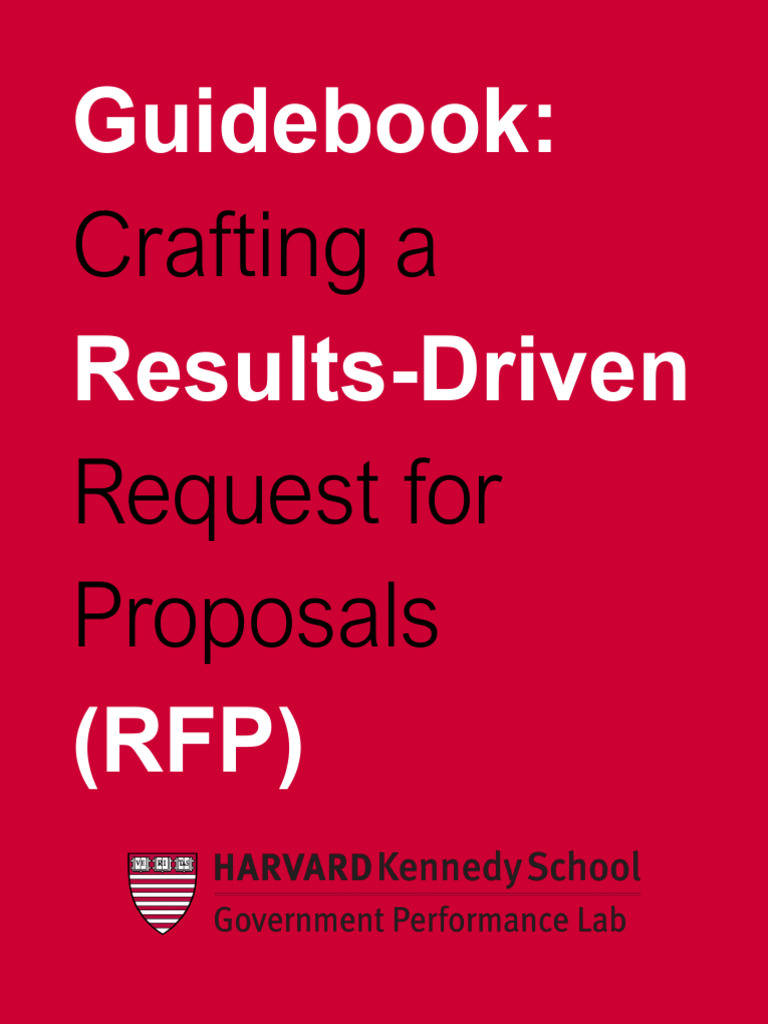 Results-Driven RFP Crafting Guide | PDF | Request For Proposal | Procurement