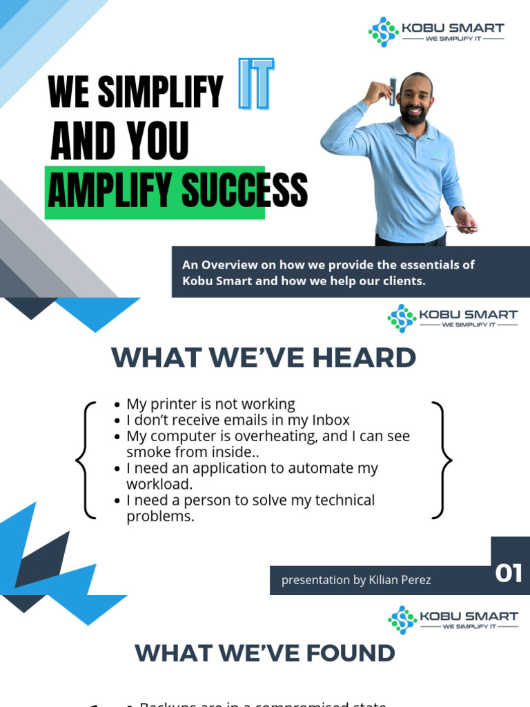 Kobu Smart New Presentation B2B | PDF | Artificial Intelligence ...